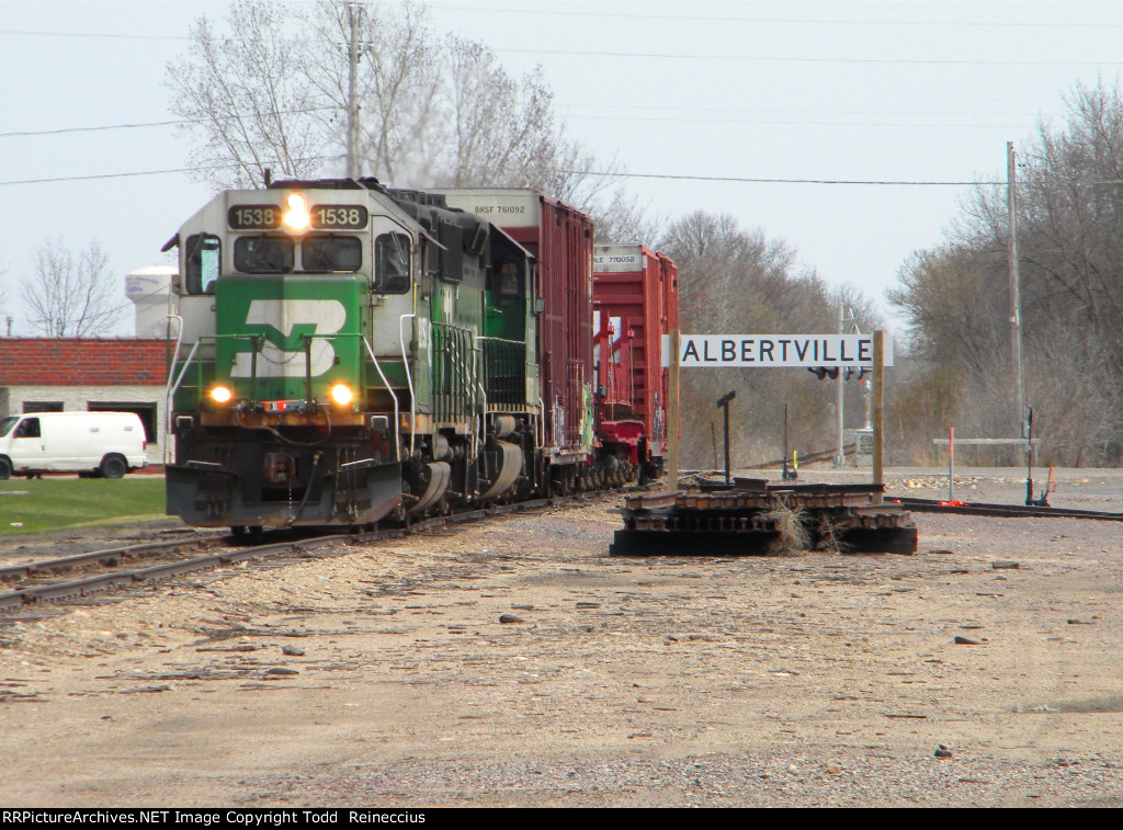 BNSF 1538